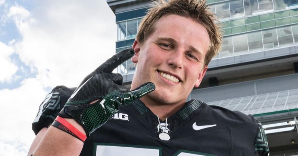 2025 California OL Drew Nichols talks Michigan State commitment