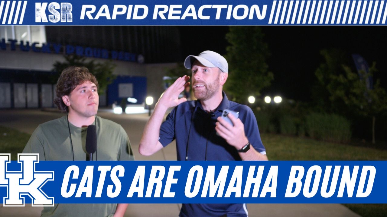 Rapid Reaction: Kentucky is heading to the College World Series
