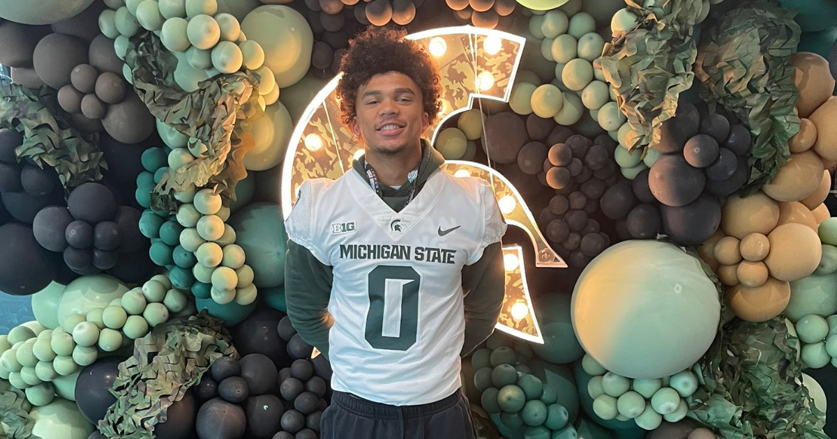Michigan State RB commit Jace Clarizio recaps official visit