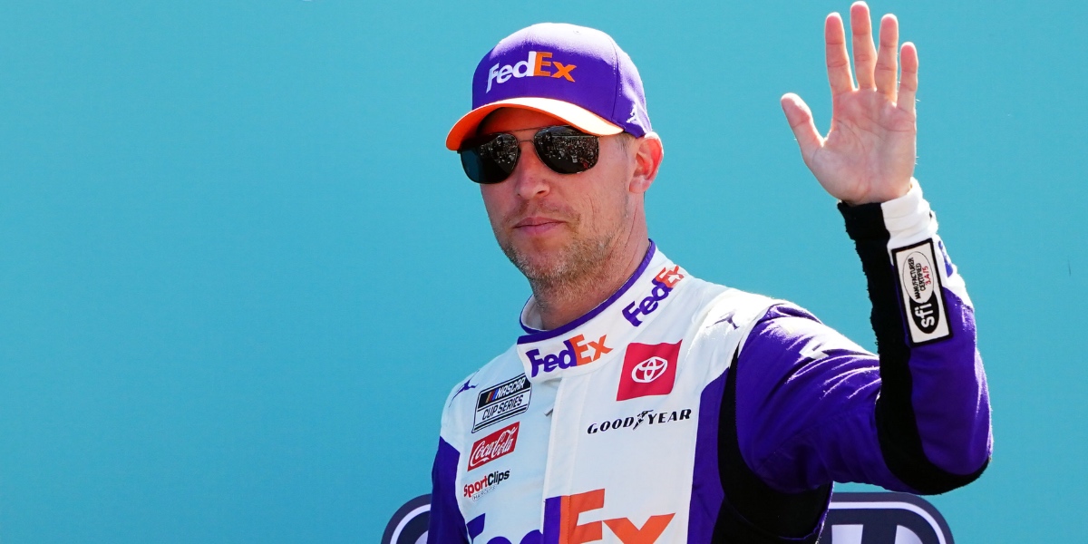 Denny Hamlin reveals conversation with his dad, ending 'I just beat ...