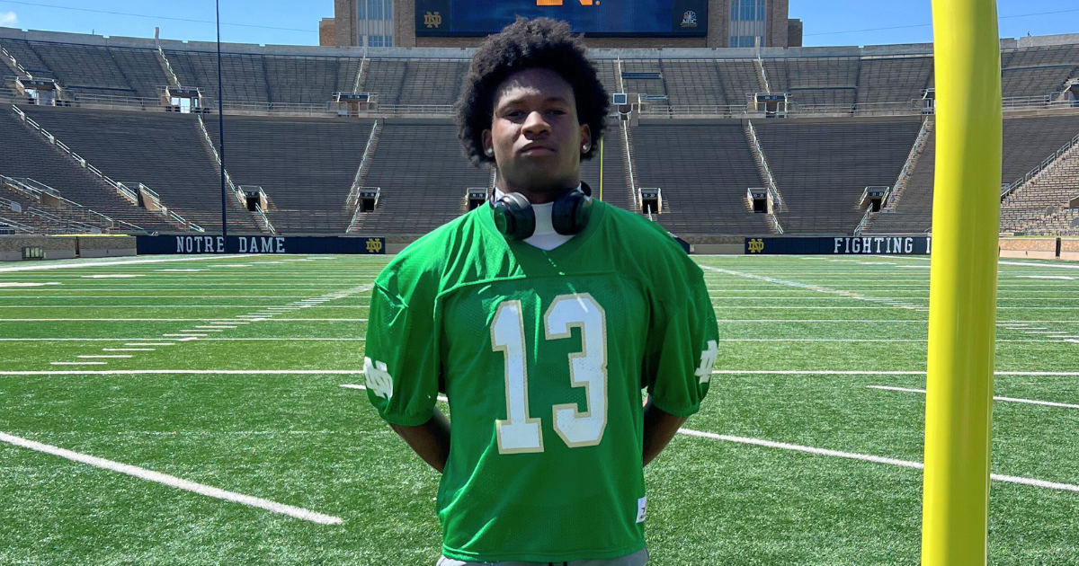 2026 RB Marquez Wimberly wins MVP at Notre Dame camp
