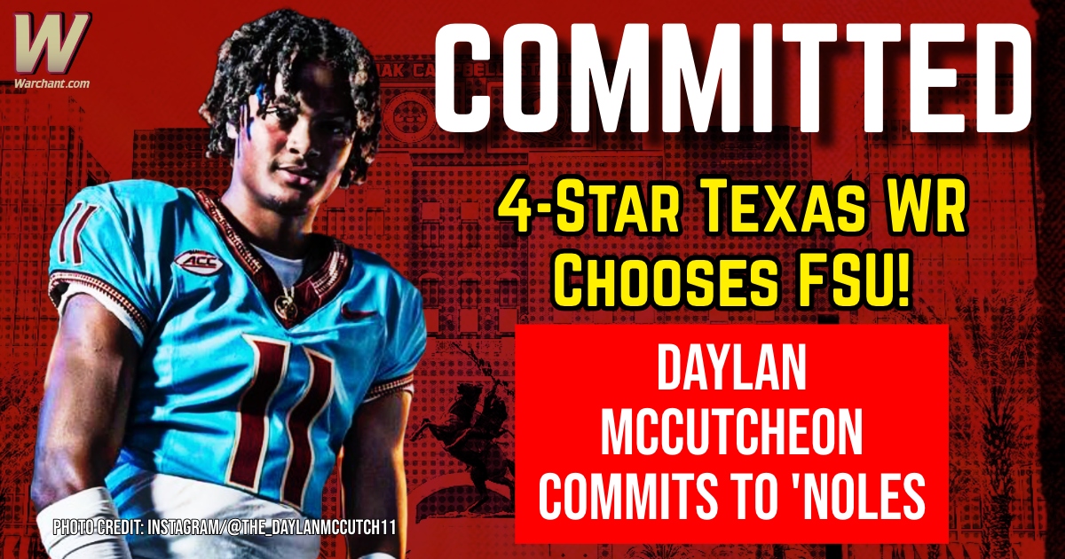 Florida State lands 4-star WR Daylan McCutcheon commitment