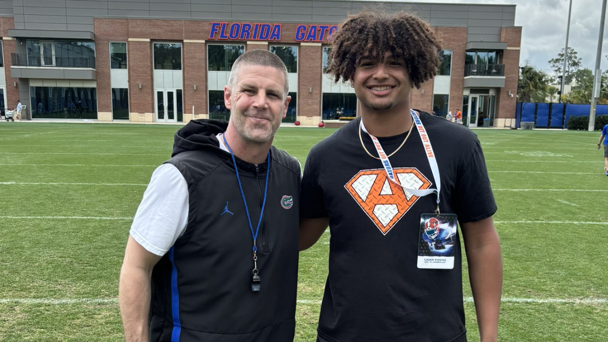 UCF TE commit Caden Piening starts Florida Gators official visit