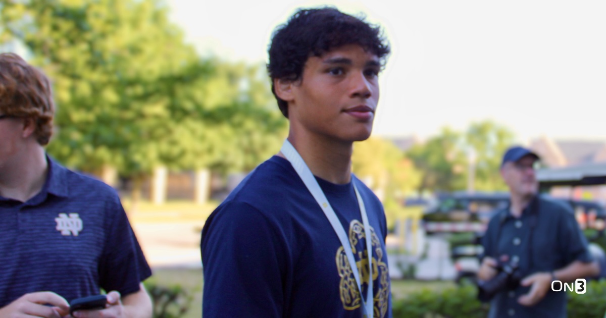 How Ethan Long approached Notre Dame visit with Ivan Taylor