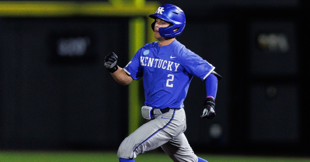 Mitchell Daly hits walk off home run to win Kentucky's first ever ...