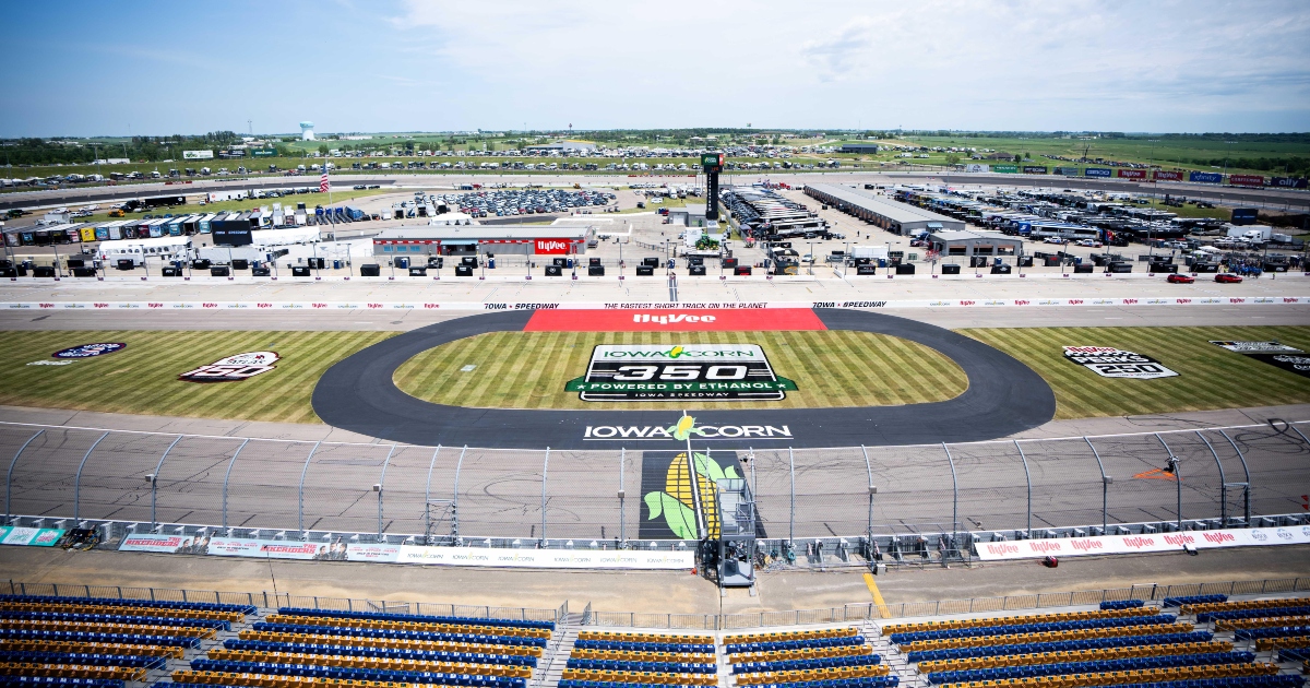 Full results for NASCAR Cup Series Iowa Corn 350 at Iowa Speedway