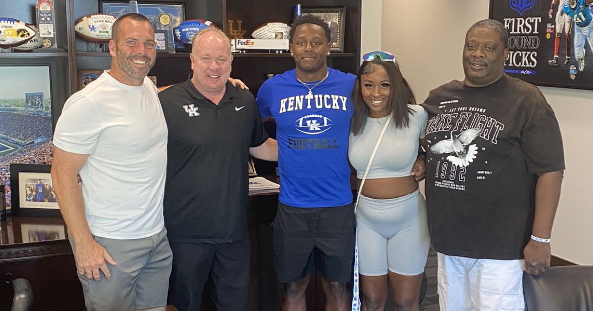 3-star 2025 CB Andrew Purcell commits to Kentucky
