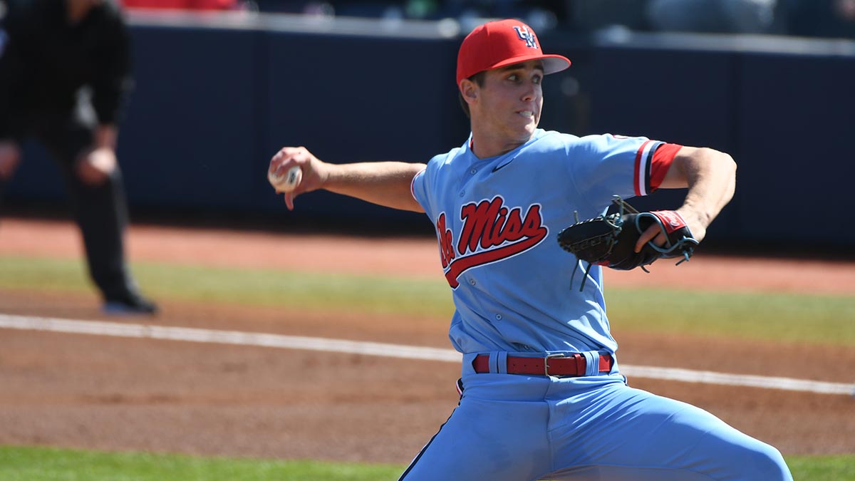 Ole Miss loses starting pitcher Grayson Saunier to transfer portal