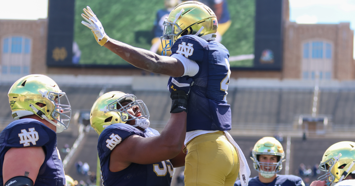 Preseason report card: Grading the 2024 Notre Dame running backs - On3