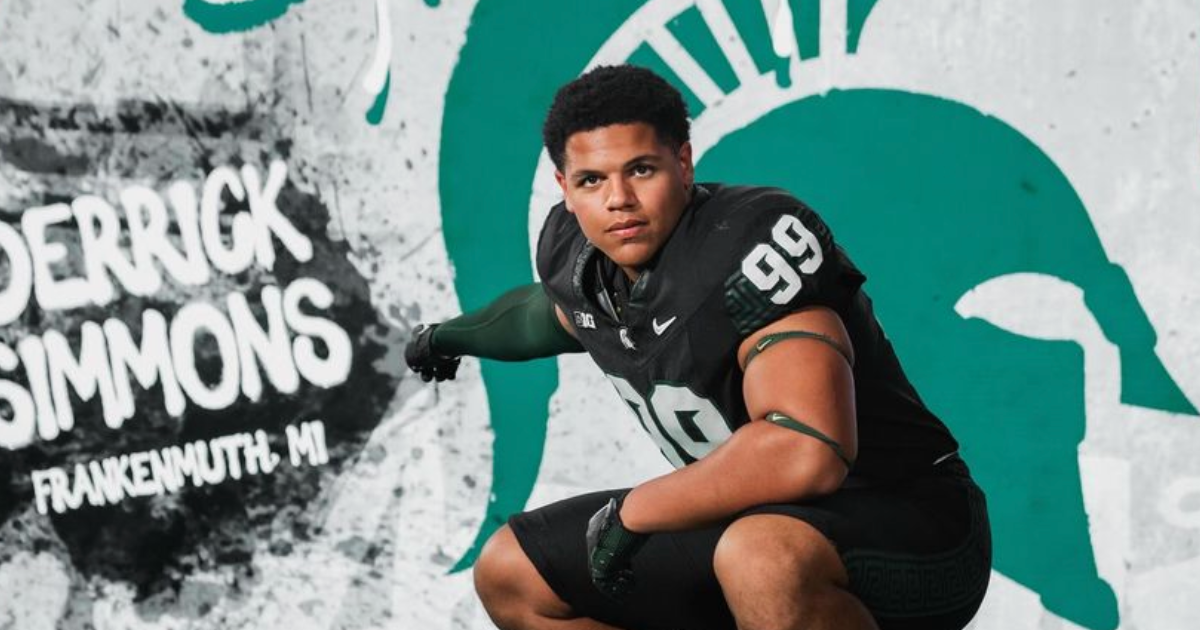 Michigan State lands 2025 in-state DT Derrick Simmons