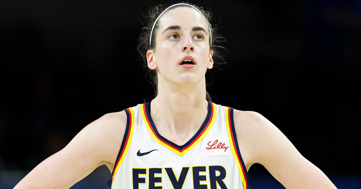 Caitlin Clark reacts to NASCAR paint scheme featuring her likeness ...