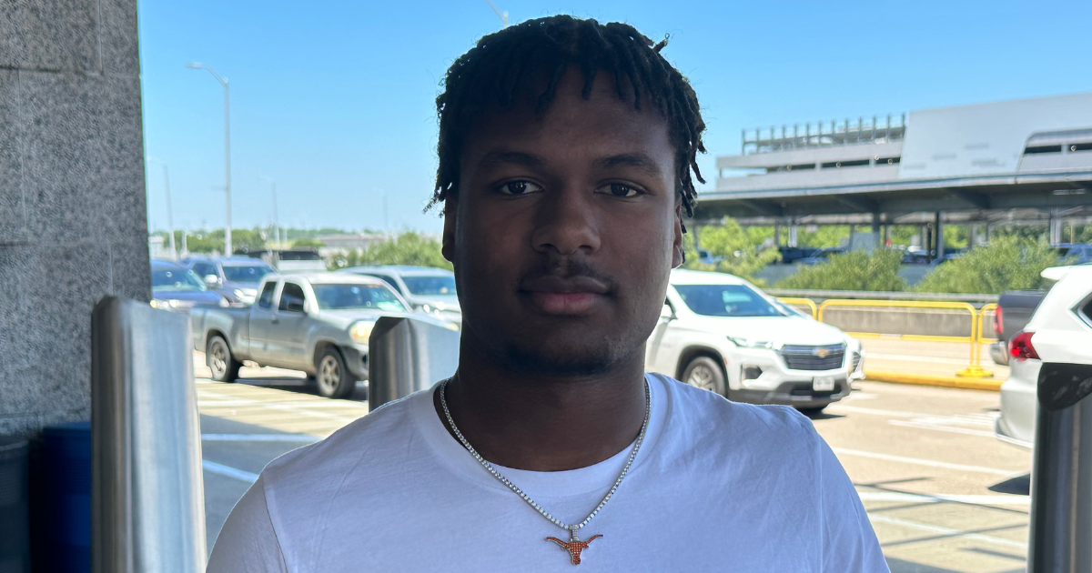 2025 RB James Simon recaps first trip to Austin as a Texas commit - On3