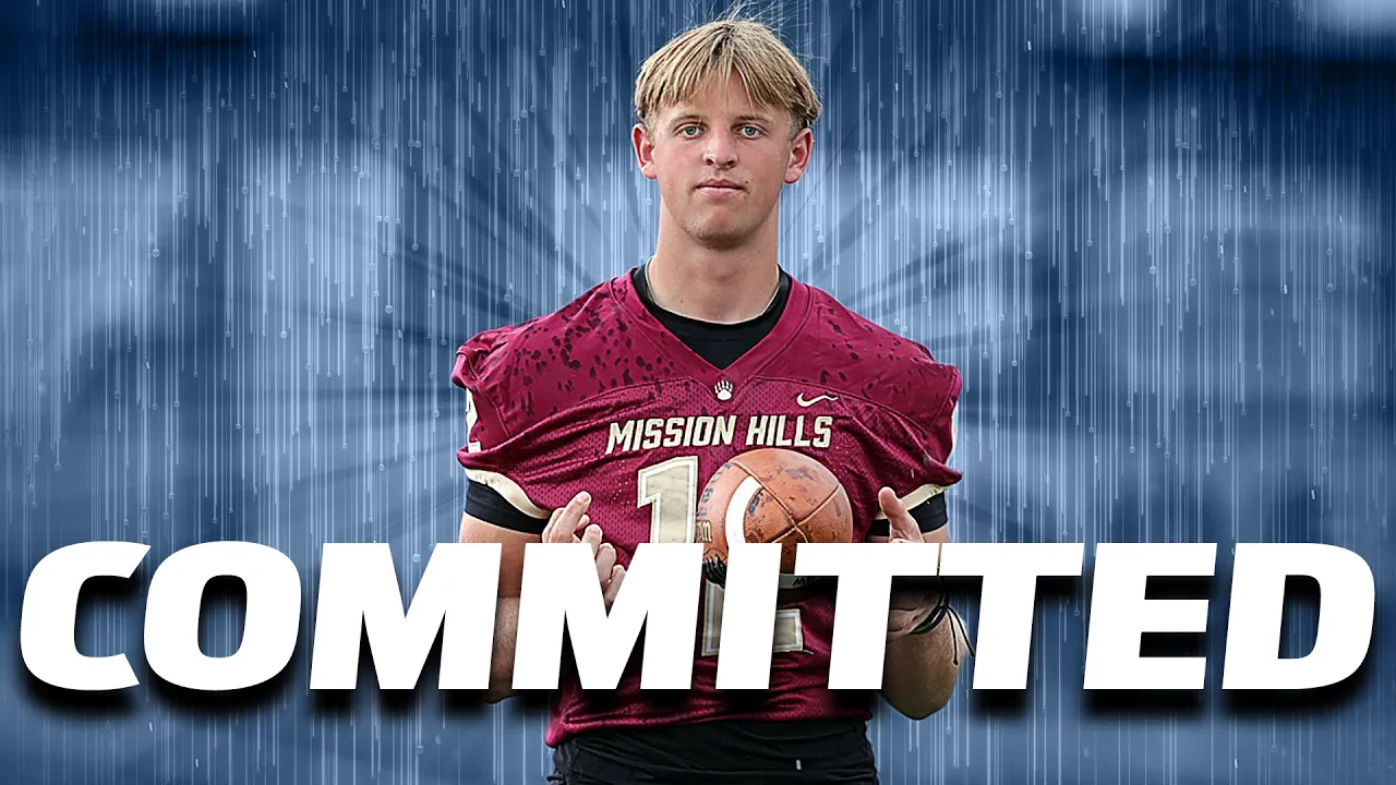 Committed: Penn State lands top 2026 quarterback Troy Huhn - On3