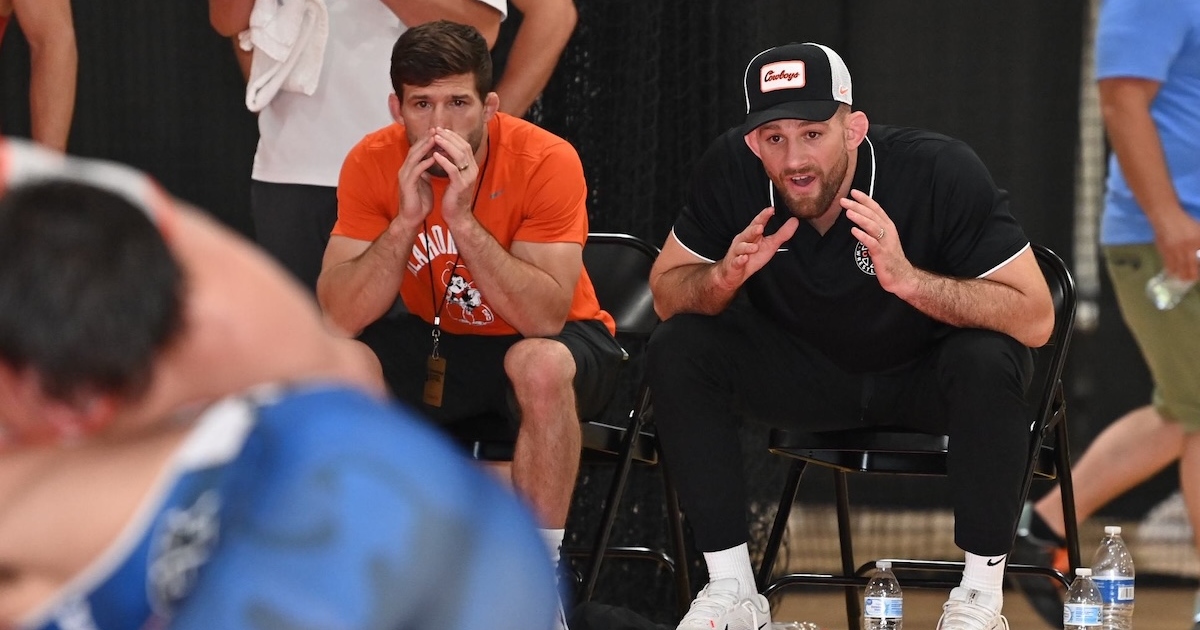 David Taylor assesses first month-plus as Oklahoma State wrestling ...