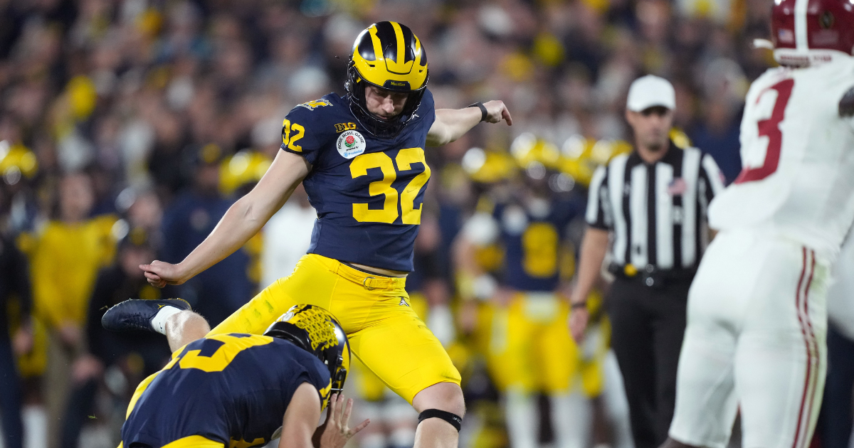 Michigan kicker James Turner became a legend with big season