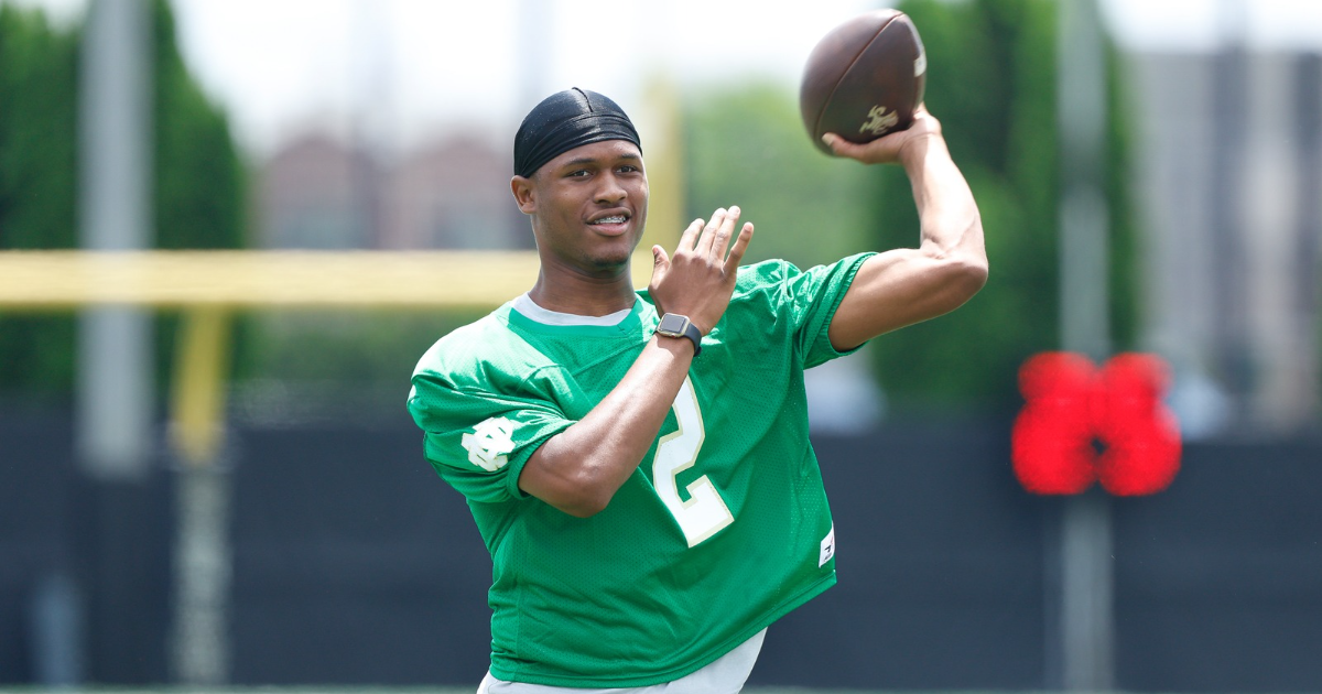 Notre Dame QB commit Deuce Knight to visit Auburn again