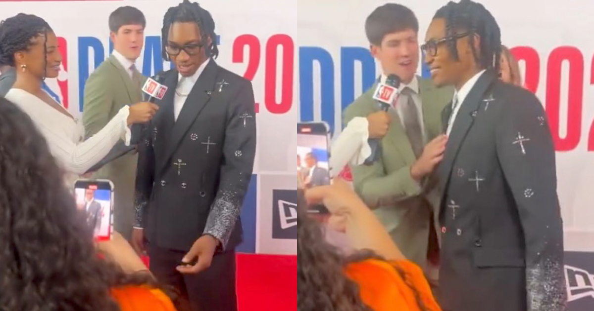 First look at Reed Sheppard and Rob Dillingham on NBA Draft Night - On3