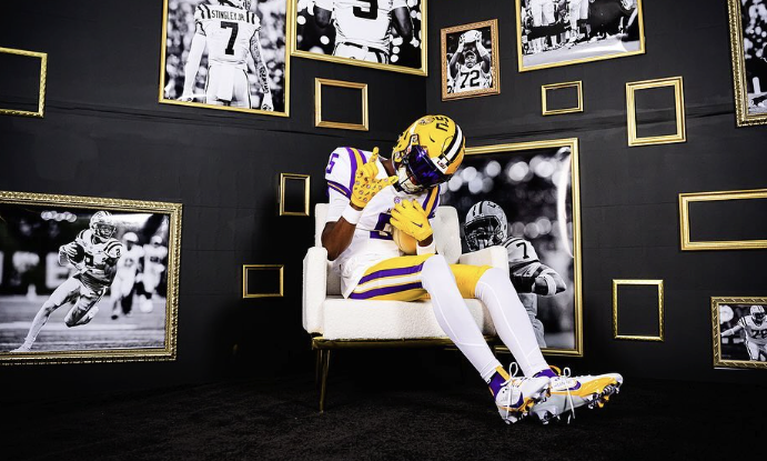 LSU 5-star WR target sets his decision date - On3