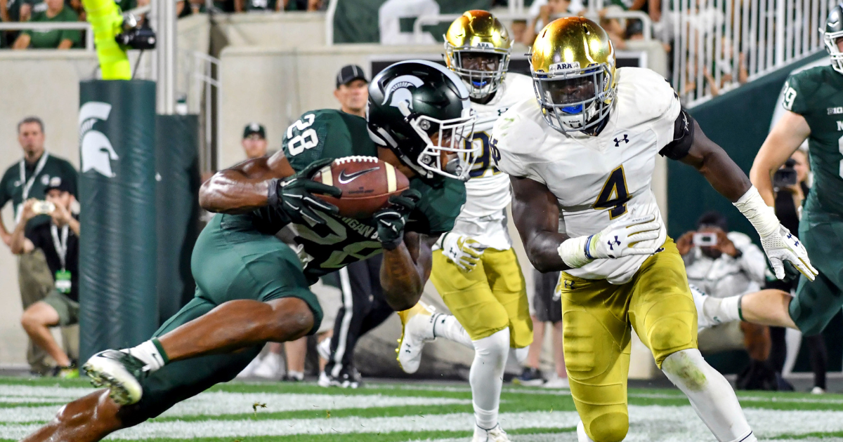 Notre Dame, Michigan State announce home-and-home series for 2026, 2027 ...