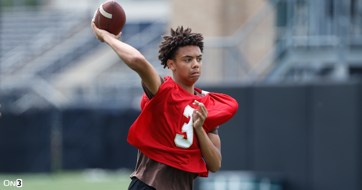 QB Trae Taylor breaks down where things stand with Notre Dame
