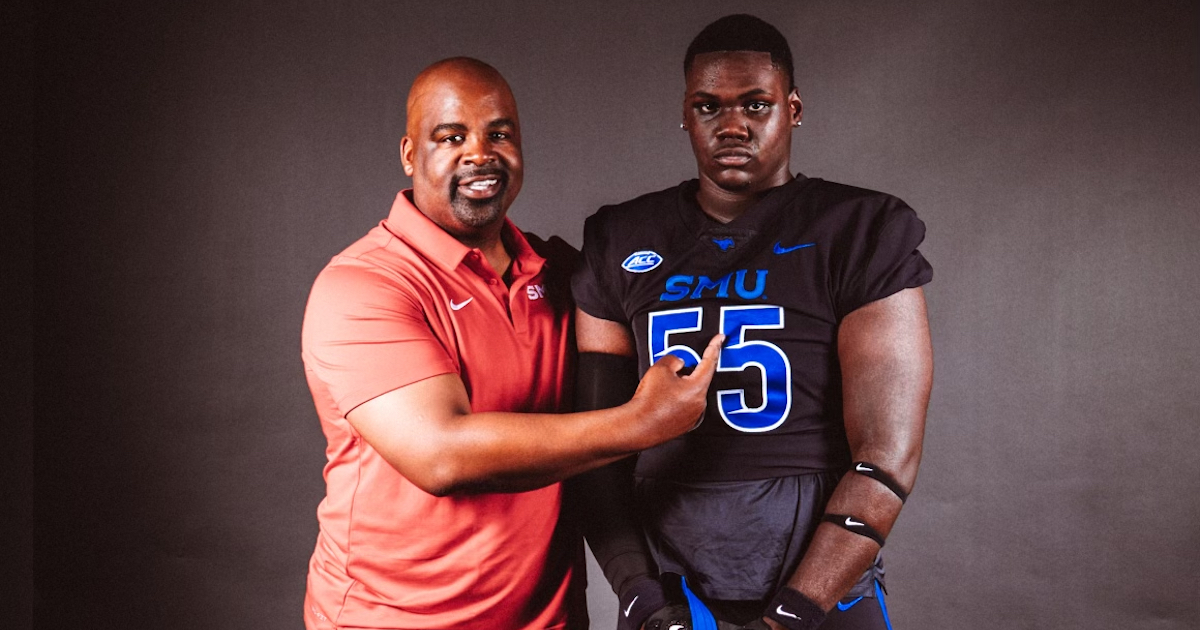 BREAKING: 2025 DL Tyron Winslow commits to SMU - On3