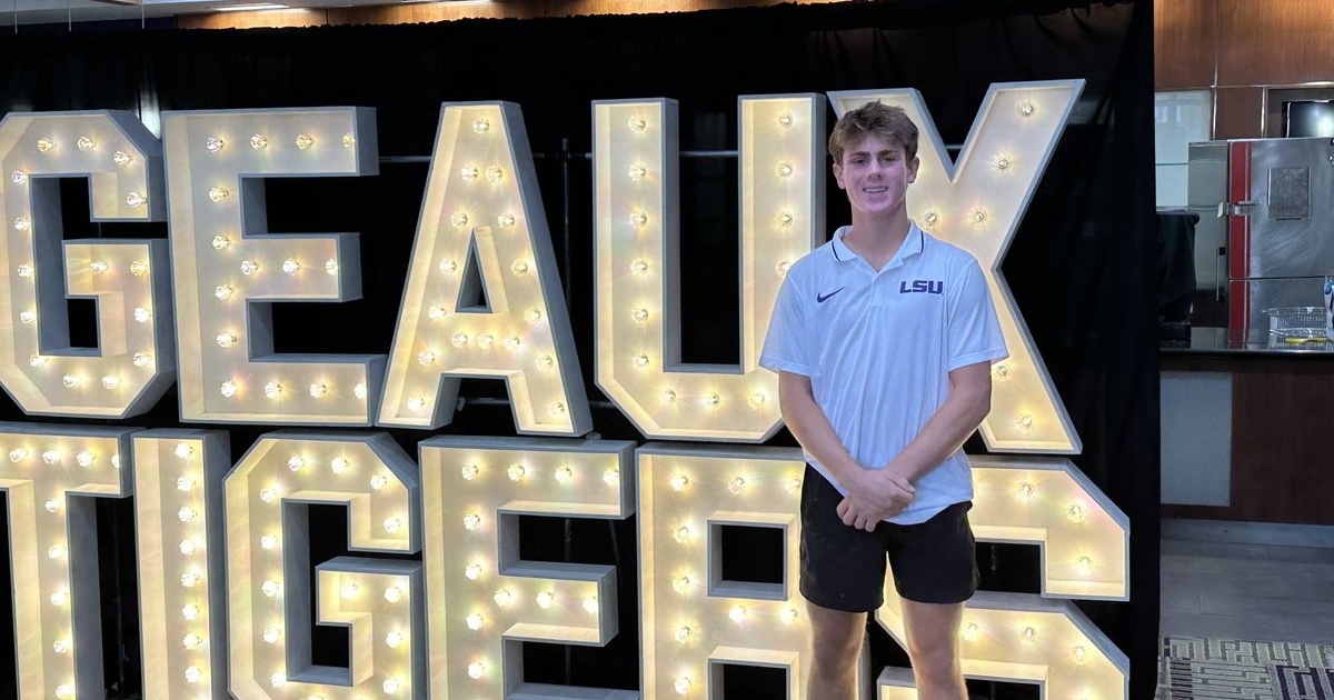 LSU commit Sammy Kane connects with history, development of LSU - On3