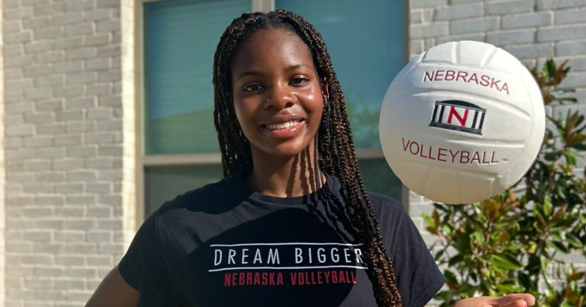 Middle blocker Keoni Williams commits to Nebraska Volleyball