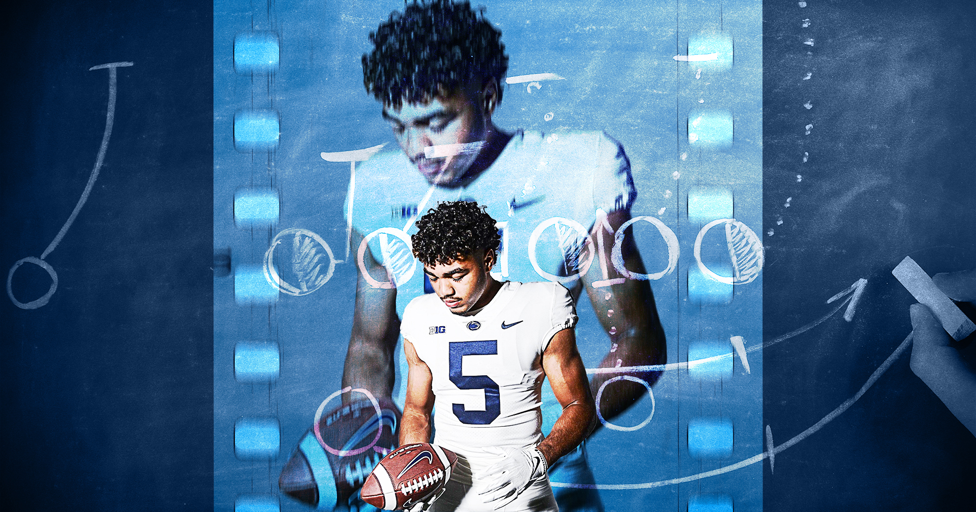 Reel Talk: Penn State edge rusher Jayden Woods shows maturity beyond ...