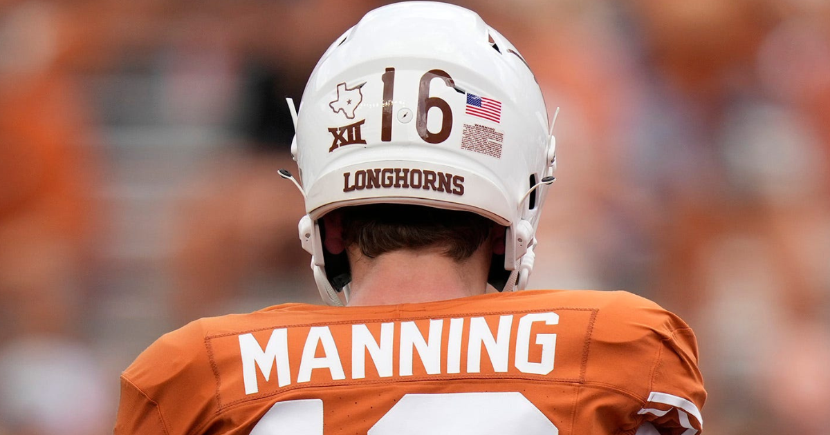 Texas fans max out decibel meter on Arch Manning pass - On3