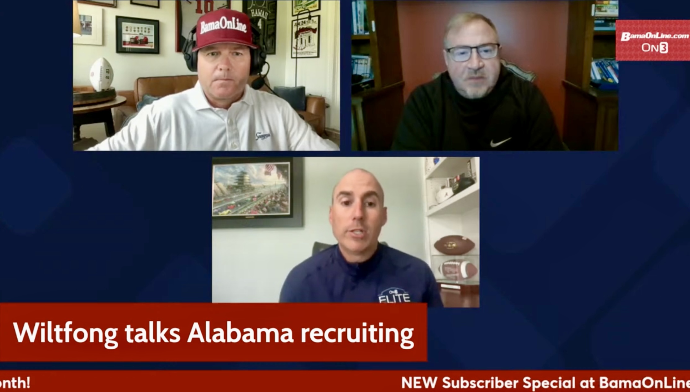 WATCH: On3's Steve Wiltfong talks Alabama football recruiting