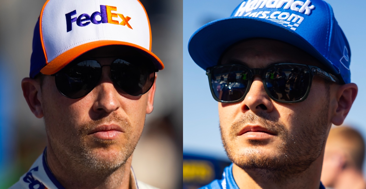 Kyle Larson on rivalry with Denny Hamlin: 'I would just like a little ...