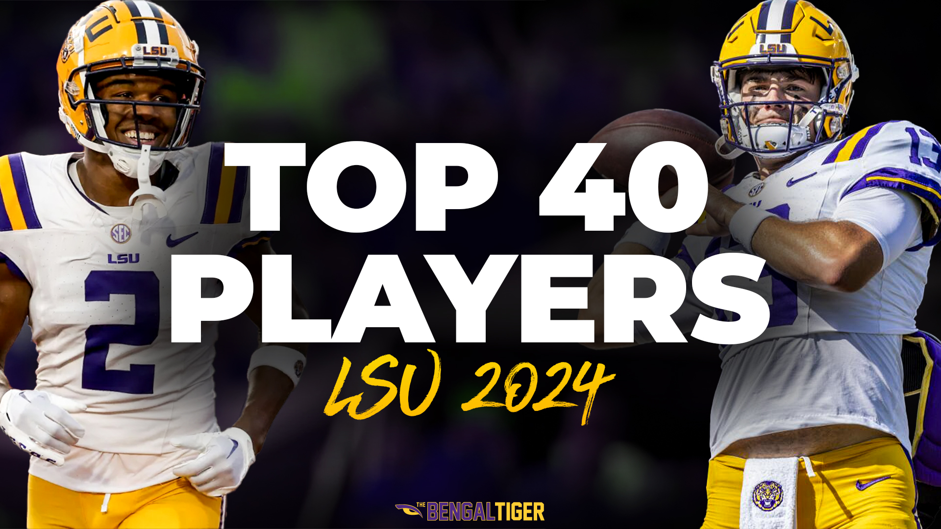 LSU's Top 40 Players in 2024: No. 25-21 - On3