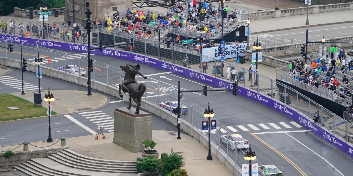 Nine drivers set to race Cup and Xfinity double at Chicago, a new ...