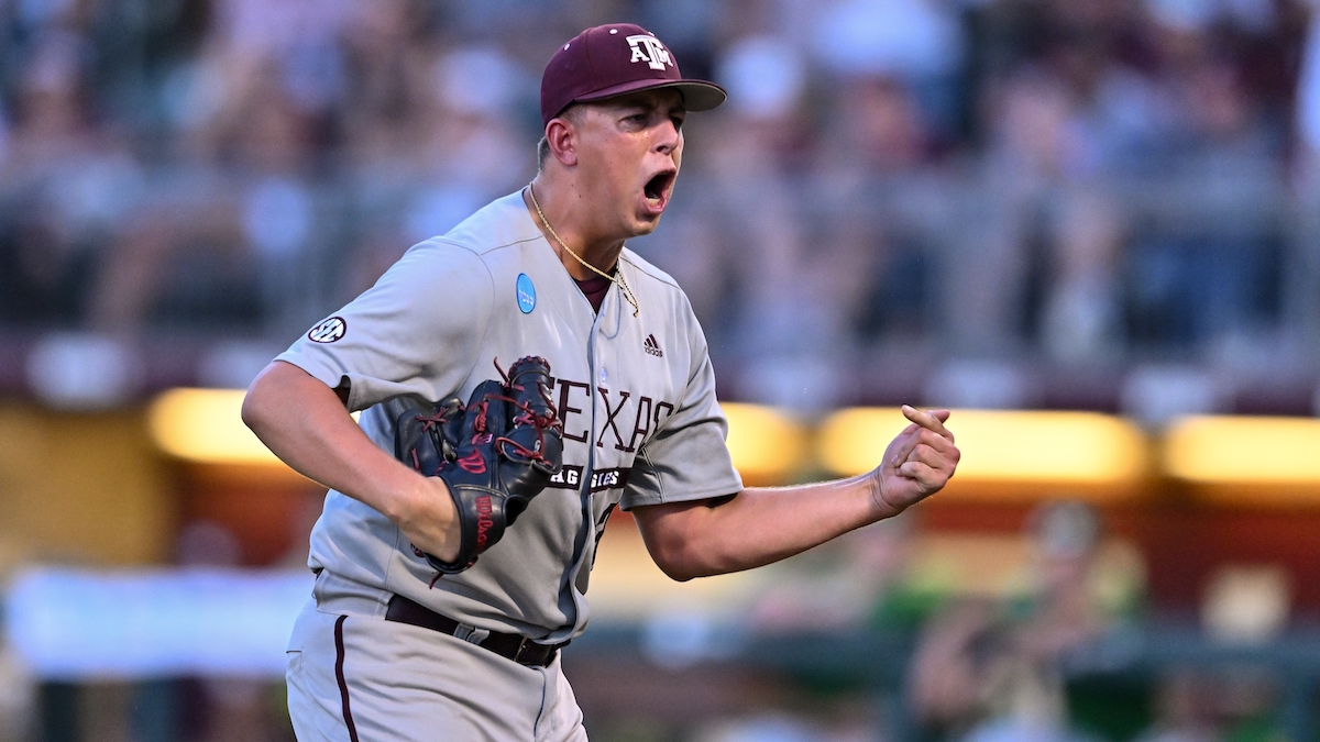 Texas A&M transfer pitcher Kaiden Wilson announces he plans to return ...