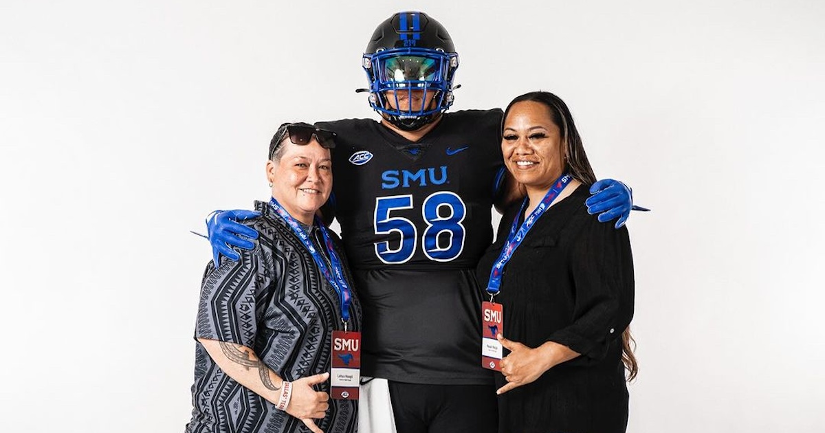 Under Armour All-American OL Abel Hoopii commits to SMU - On3