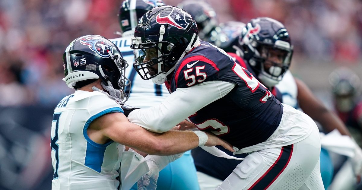 Jerry Hughes signs new deal with Texans to return for 15th season