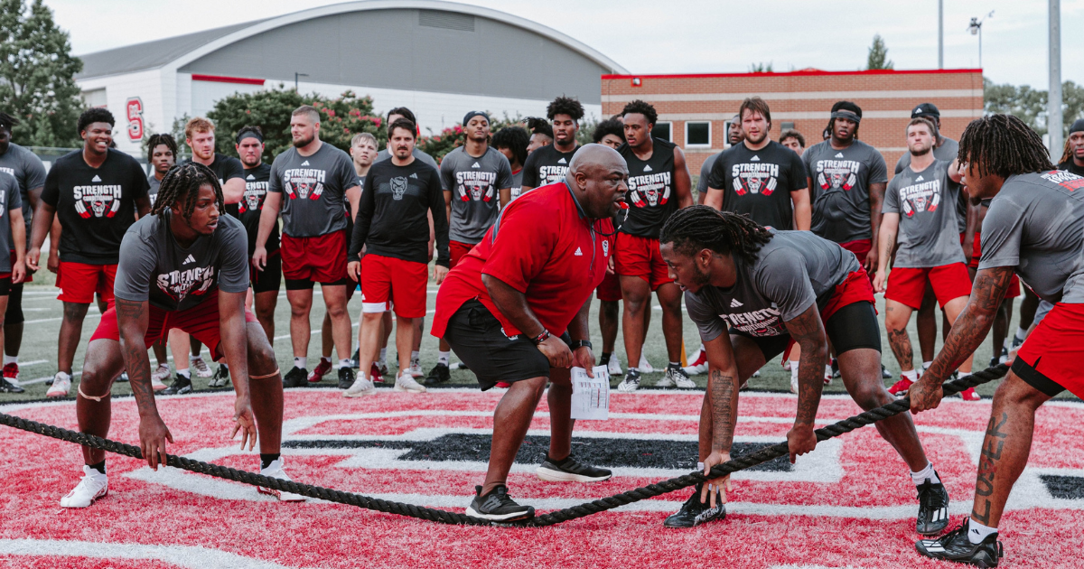A look at NC State’s summer workouts, adding muscle in weight room