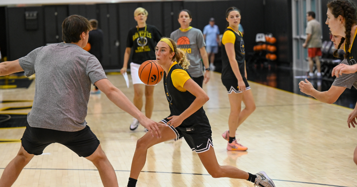 WATCH: Iowa Women's Basketball summer practice video