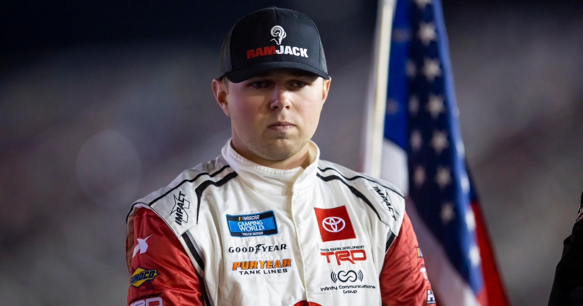 Layne Riggs involved in massive crash during practice at Pocono