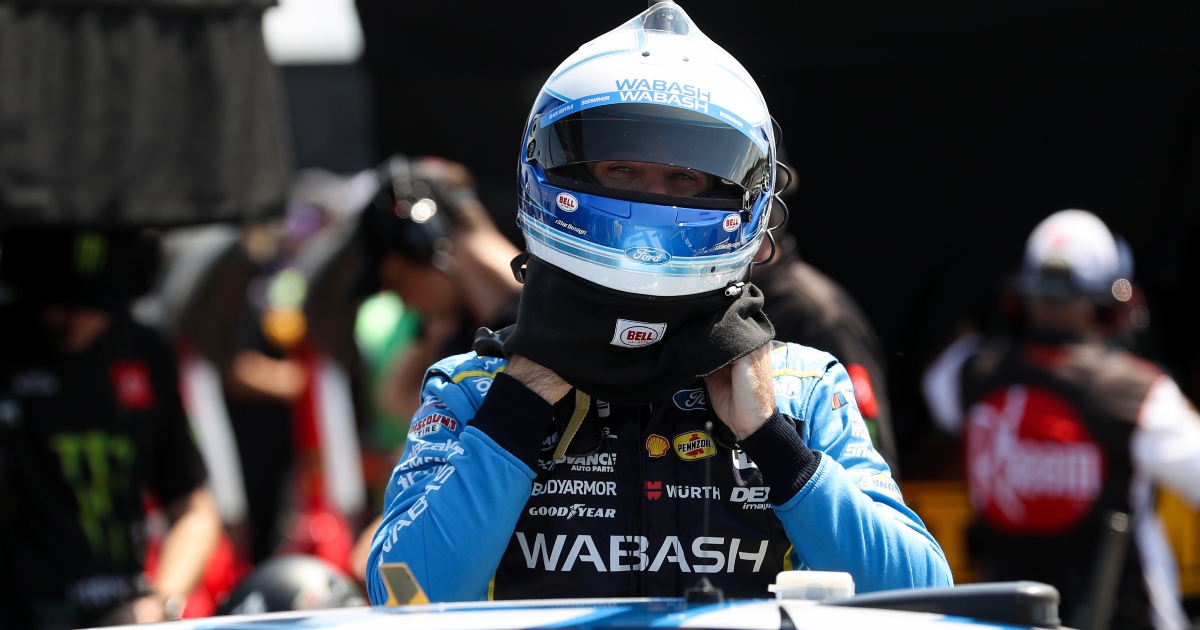 Ryan Blaney wins over Denny Hamlin at Pocono Raceway, second win of the ...