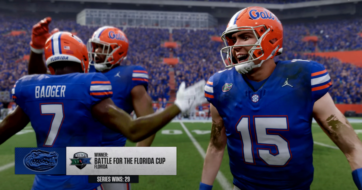 Player ratings for Florida Gators in EA Sports College Football 25