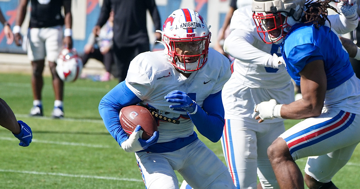 Taking a look at SMU's depth chart at running back - On3
