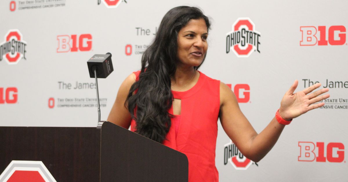 Ohio State: Softball coach Kirin Kumar is excited to be a Buckeye