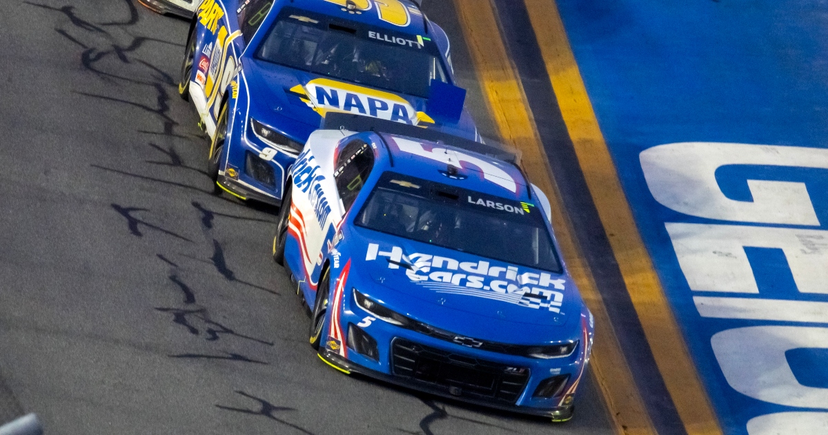 Kyle Larson explains mindset of racing Chase Elliott for regular season ...