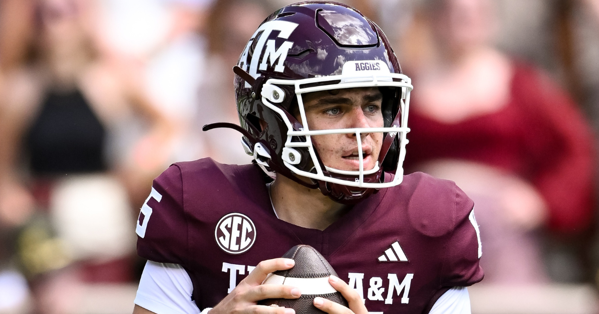 Conner Weigman injury: Texas A&M QB appears on Thursday availability ...