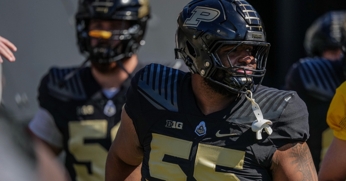 Top 30 Purdue football players: No. 14 OL DJ Wingfield - On3