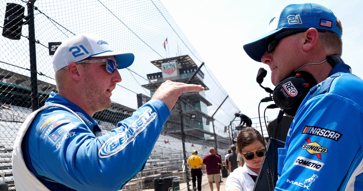 Austin Hill crew chief blames Aric Almirola after causing caution flag ...