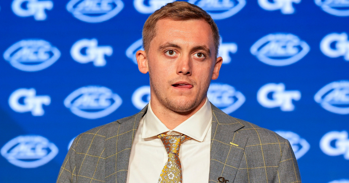 Georgia Tech QB Haynes King: 'To hell with Georgia, we're trying to ...