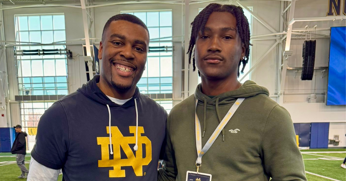 Notre Dame football in strong standing for 2026 CB Shavar Young