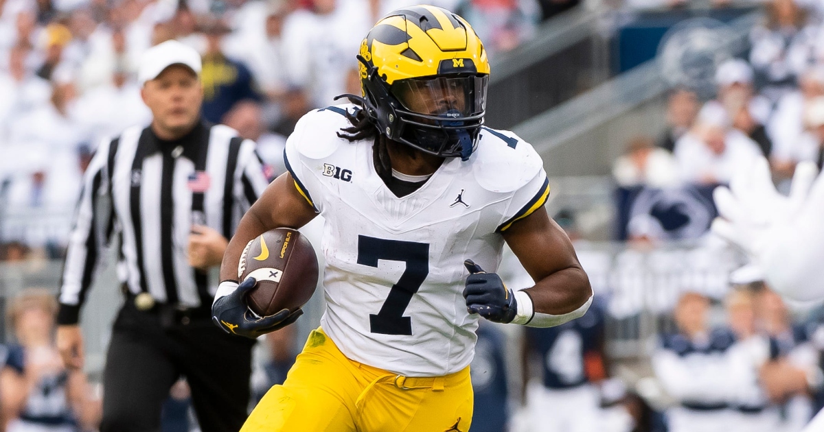 Donovan Edwards breaks down best qualities in Michigan running back ...